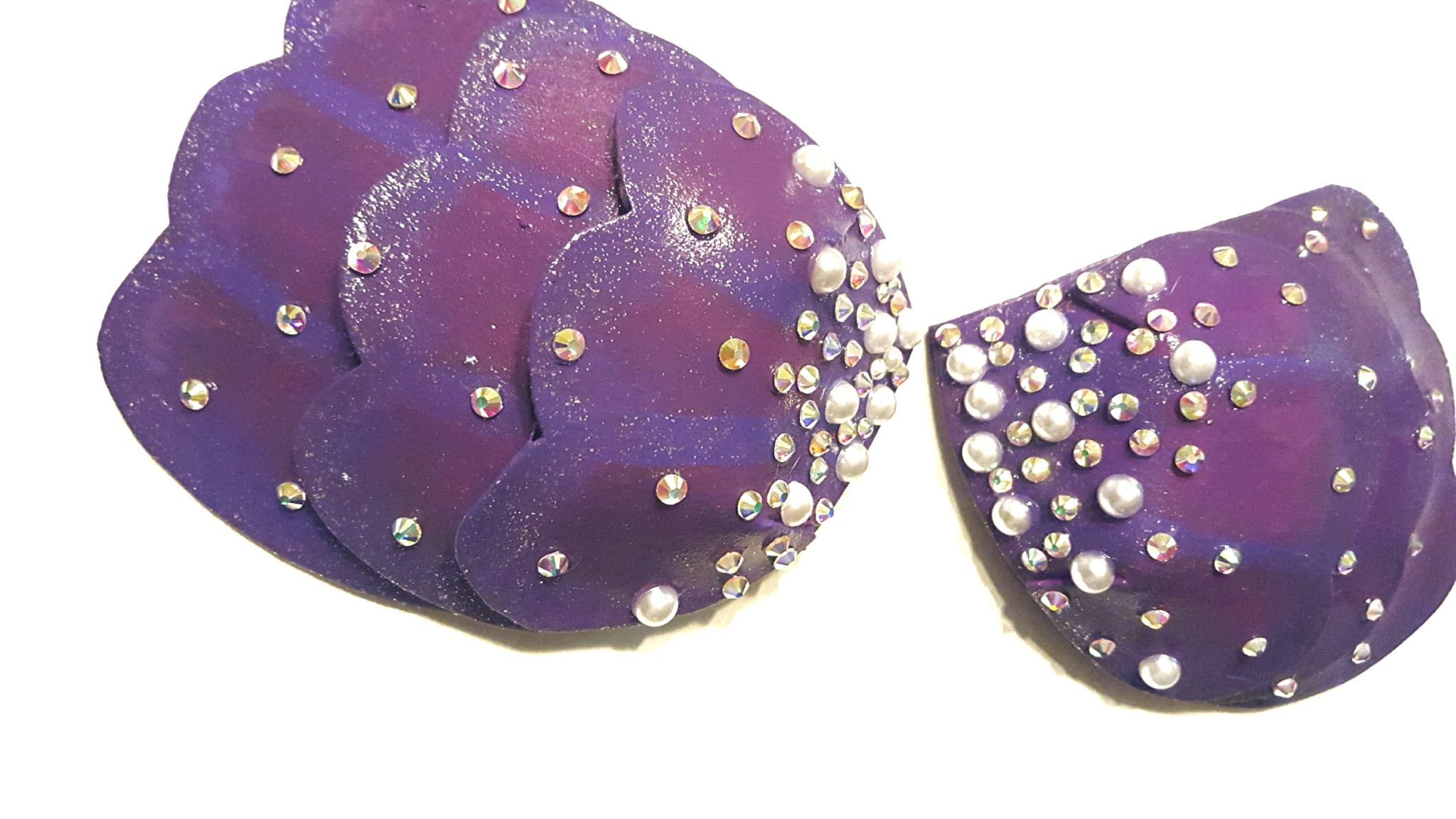 DIY Ariel Mermaid Shells Tutorial for less than $15