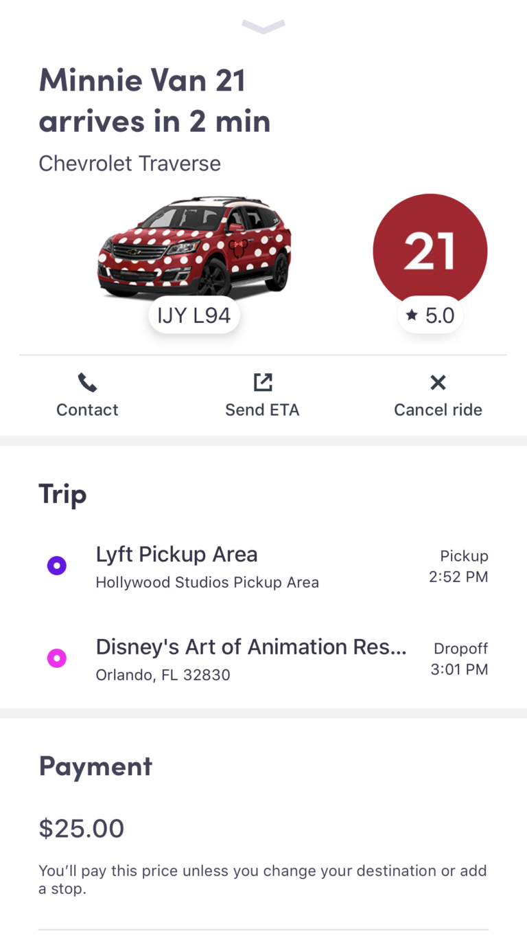Why You Should Use Lyft Minnie Van Transportation at Disney World