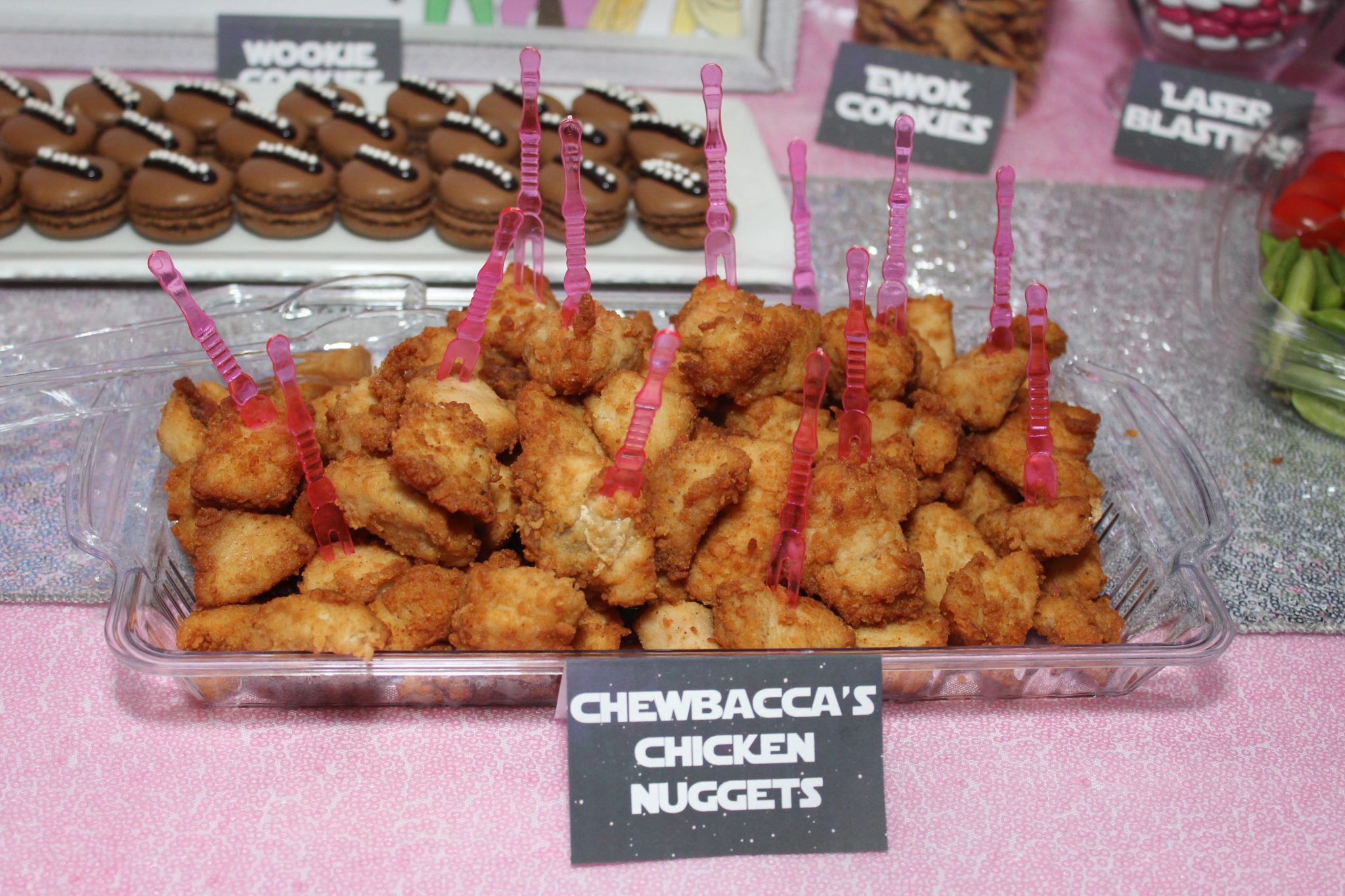 Girly Star Wars Party Ideas: Princess & Chewbacca Third Birthday Mash Up