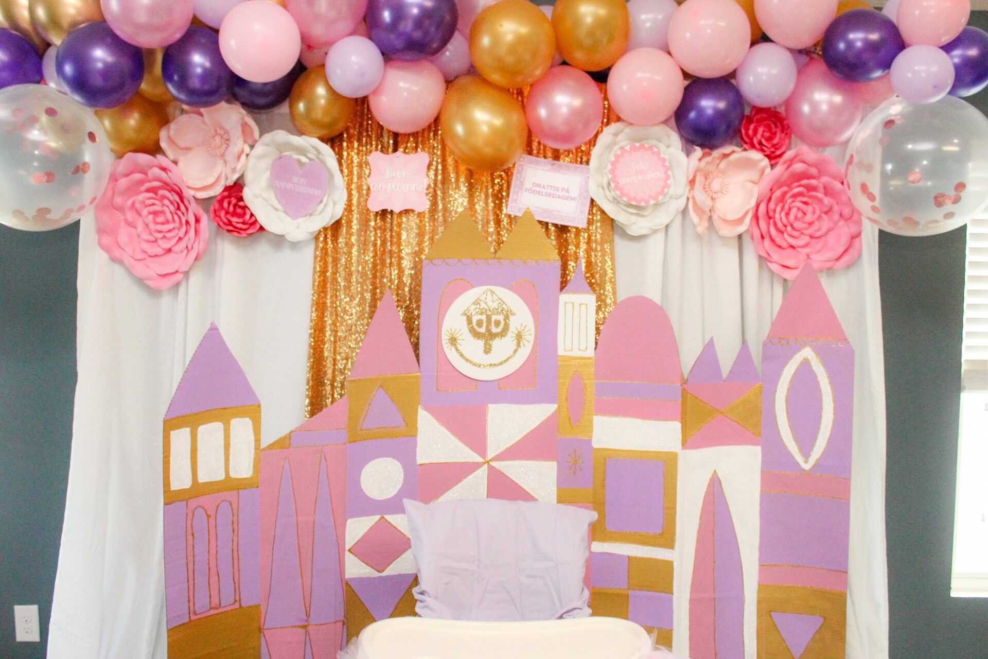 It's a Small World Birthday Party Ideas + FREE Printables