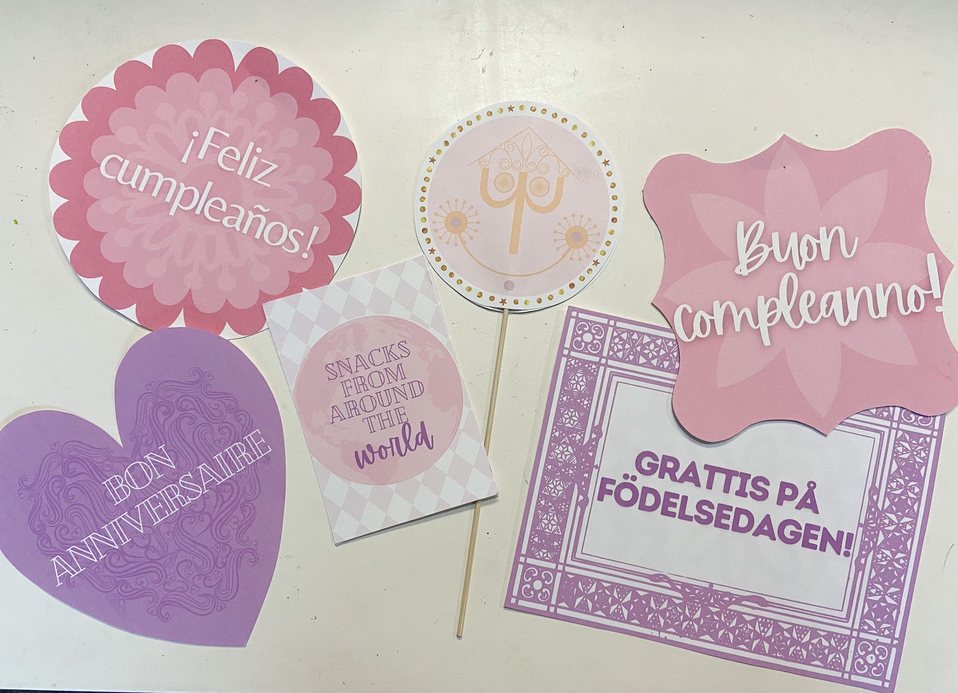It's a Small World Birthday Party Ideas + FREE Printables