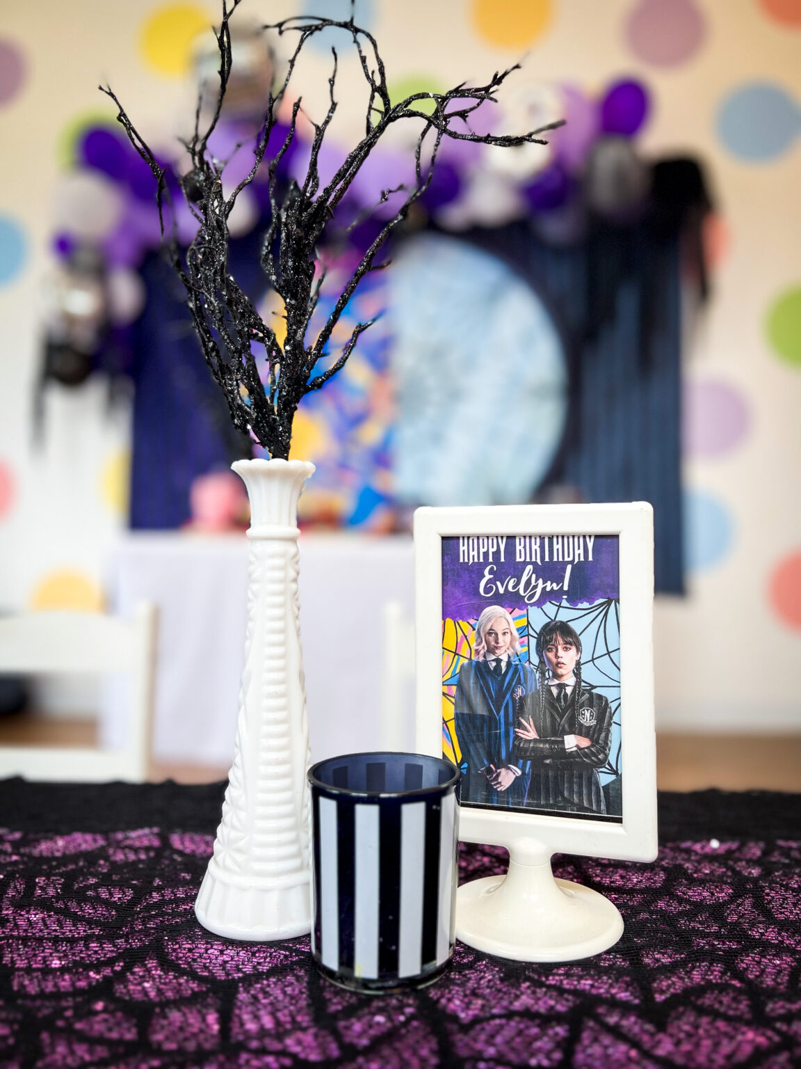 Wednesday Addams Party Ideas & FREE Printables