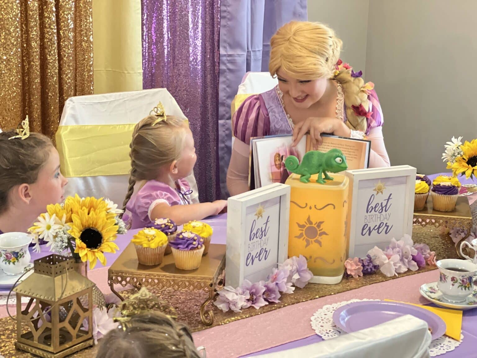 Rapunzel Themed Birthday Party Ideas + Free Printables