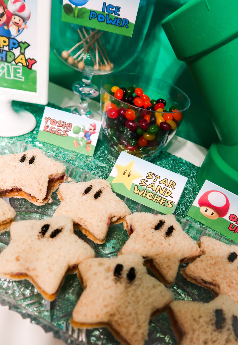 Super Mario Birthday Party Ideas DIY + FREE Printables