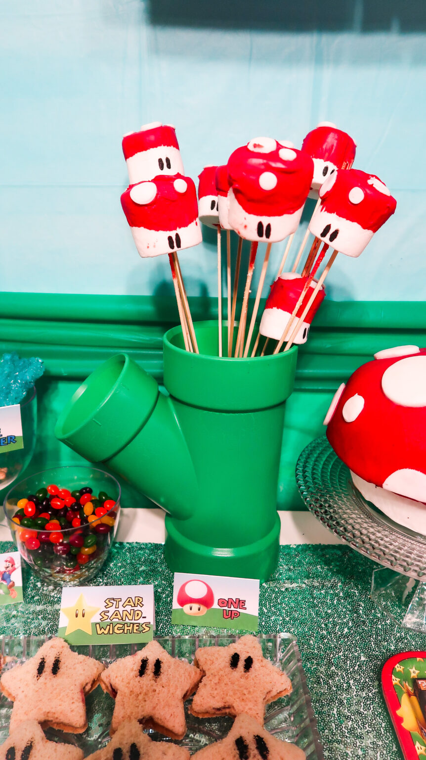Super Mario Birthday Party Ideas DIY + FREE Printables