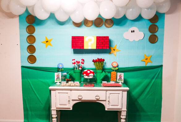 Super Mario Birthday Party Ideas DIY + FREE Printables