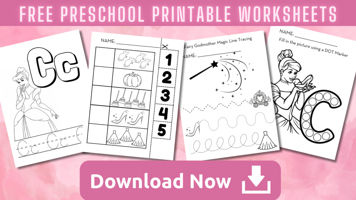 Amazing Cinderella Activities for Preschool at Home (C-Cinderella)